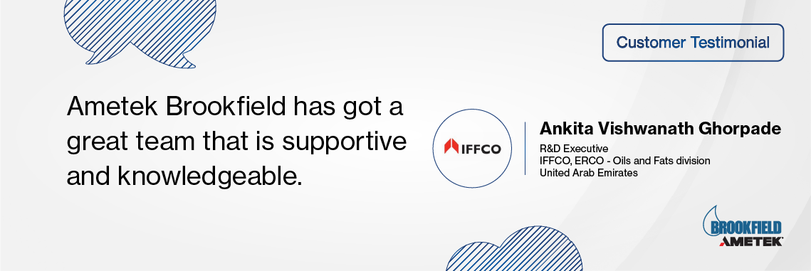 AMETEK Brookfield India :: Viscometer | Rheometer | Texture Analyzer